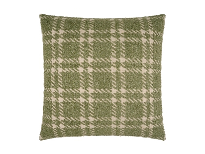 Click here for Ashley Luxe Woven Check Throw Pillow  Fern prices