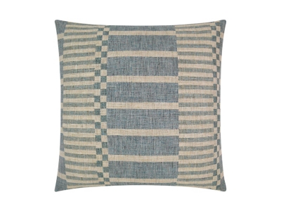 Click here for Ashley Luxe Paneled Stripe Throw Pillow  Blue prices