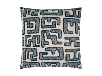 Click here for Ashley Luxe Geometric Motif Throw Pillow  Navy prices