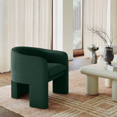 Click here for TOV Furniture Marla Accent Chair  Forest Green prices