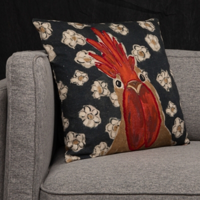 Click here for Storied Home Rooster Decorative Throw Pillow  Mult... prices