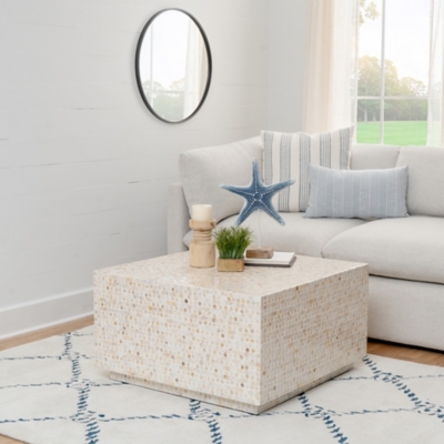 Click here for Linon Coffee Table  Cream prices