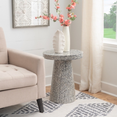 Click here for Linon Round Side Table  Black prices