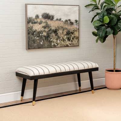 Click here for Linon Bench  Black prices