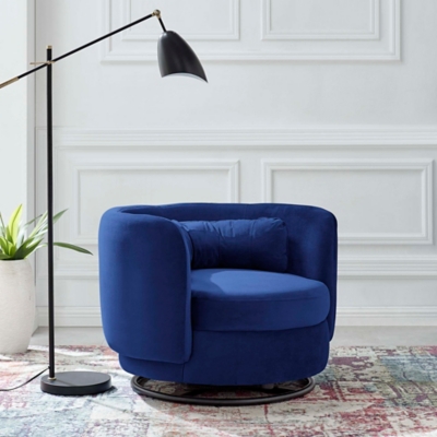 Click here for Modway Relish Swivel Accent Chair  Navy prices