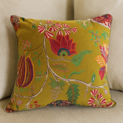 Click here for Storied Home Flowers Printed Decorative Throw Pill... prices