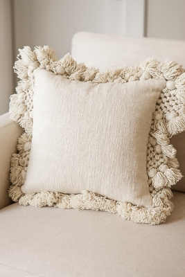 Click here for Storied Home Crochet Decorative Throw Pillow  Crea... prices