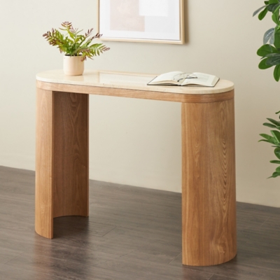 Click here for Bayberry Lane Console Table  Brown prices