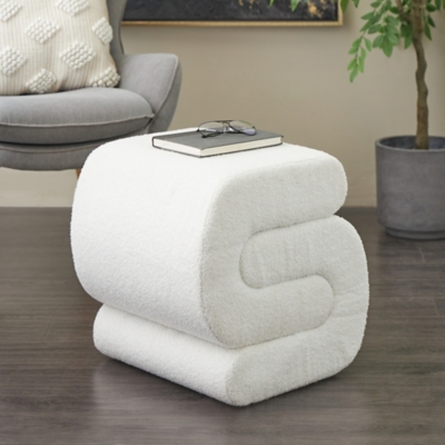 Click here for Bayberry Lane Ottoman  White prices