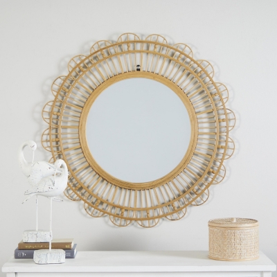 Click here for Bayberry Lane Wall Mirror  Brown prices