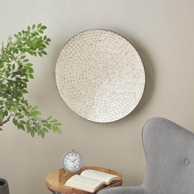 Click here for Bayberry Lane Mother of Pearl Shell Wall Decor  Cr... prices