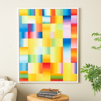 Click here for Bayberry Lane Geometric Wall Art 33 x 41  Multi prices