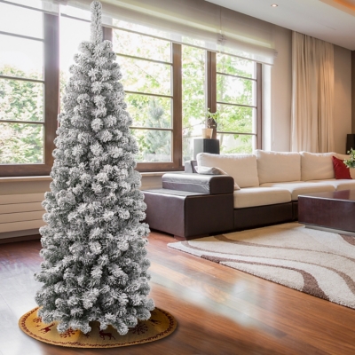 Click here for National Tree Company 6 Slim Flocked Acacia Artifi... prices