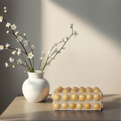 Click here for Storied Home Decorative Bobbin Box  Cream prices