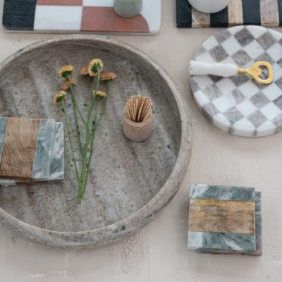 Click here for Storied Home Serving Tray  Buff/White prices