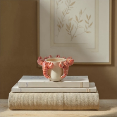 Click here for Storied Home 3D Lobster Planter  Cream/Red prices