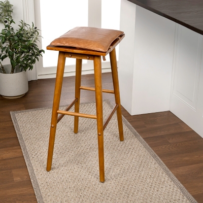 Click here for JONATHAN Y Peroni Bar Height Bar Stool  Chestnut B... prices