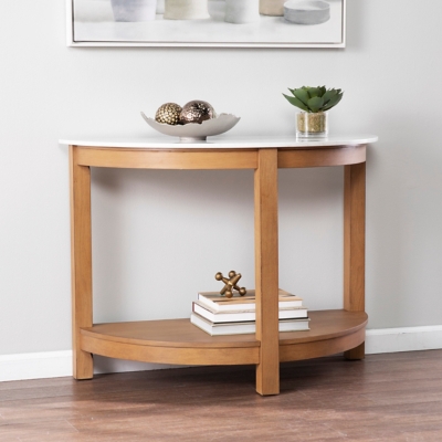 Click here for SEI Chandlen Console Table  Marble/Natural prices