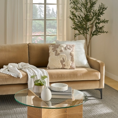 Click here for Nourison Lifestyle Decorative Throw Pillow  Beige prices