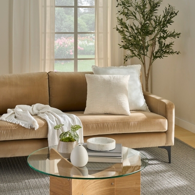 Click here for Nourison Lifestyle Throw Pillow (Set of 2)  Ivory prices