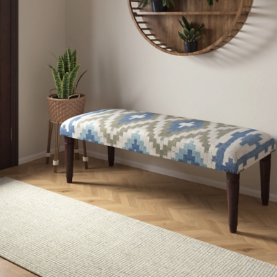 Click here for LR Home Accent Bench  Blue/Sage prices