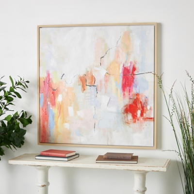 Click here for Bayberry Lane Watercolor Blotch Framed Wall Art 40... prices