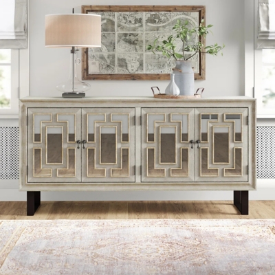 Click here for Linon Tamara 70 Accent Cabinet  Taupe prices