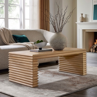 Click here for Modway Canto Coffee Table  Weathered Oak prices