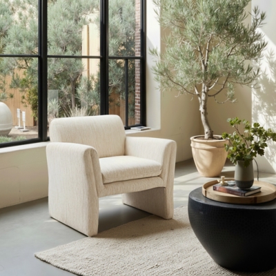 Click here for Erika Home Dobra Accent Chair  Oatmeal Beige prices