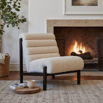 Click here for Erika Home Maki Accent Chair  Beige prices