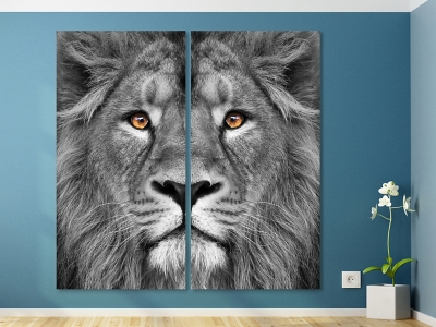 Click here for Empire Art Direct Jungle AB Wall Art 72 x 72  Gray prices
