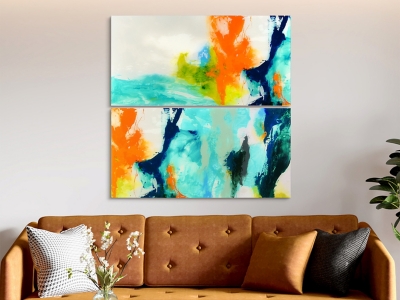 Click here for Empire Art Direct Tidal Wall Art 48 x 48  Multi prices