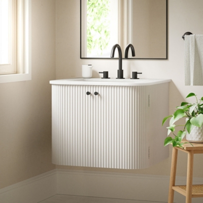 Click here for Modway Zia 24 Wall-Mount Bathroom Vanity Set  Ivor... prices