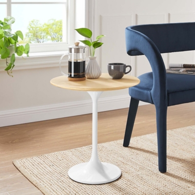 Click here for Modway Lippa Side Table  White/Natural prices