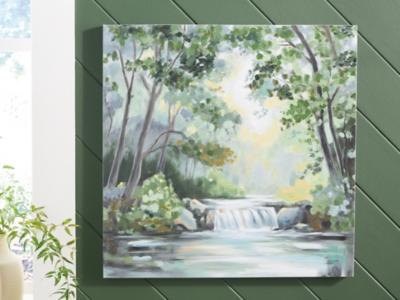 Click here for Evermaddick Nature Wall Art  Green/Gray/White prices