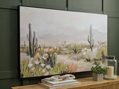 Click here for Sidworth Serence Landscape Wall Art  Green/Beige/G... prices