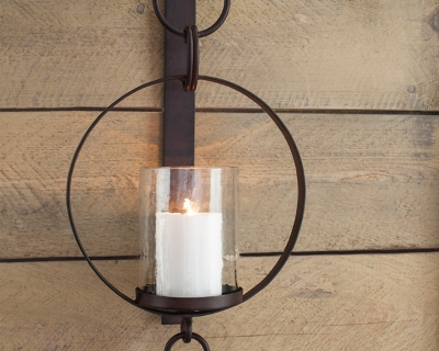 Click here for Ogaleesha Wall Sconce  Brown prices