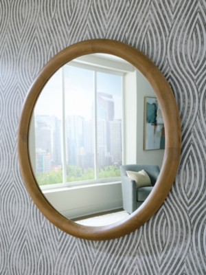 Click here for Yadiel Accent Mirror  Brown prices