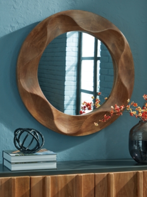 Click here for Aajon Accent Mirror  Brown prices