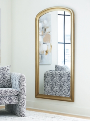 Click here for Fintan Floor Mirror  Gold Finish prices