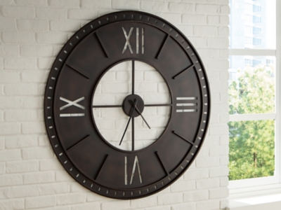 Click here for Lytle Wall Clock  Antique Brown prices