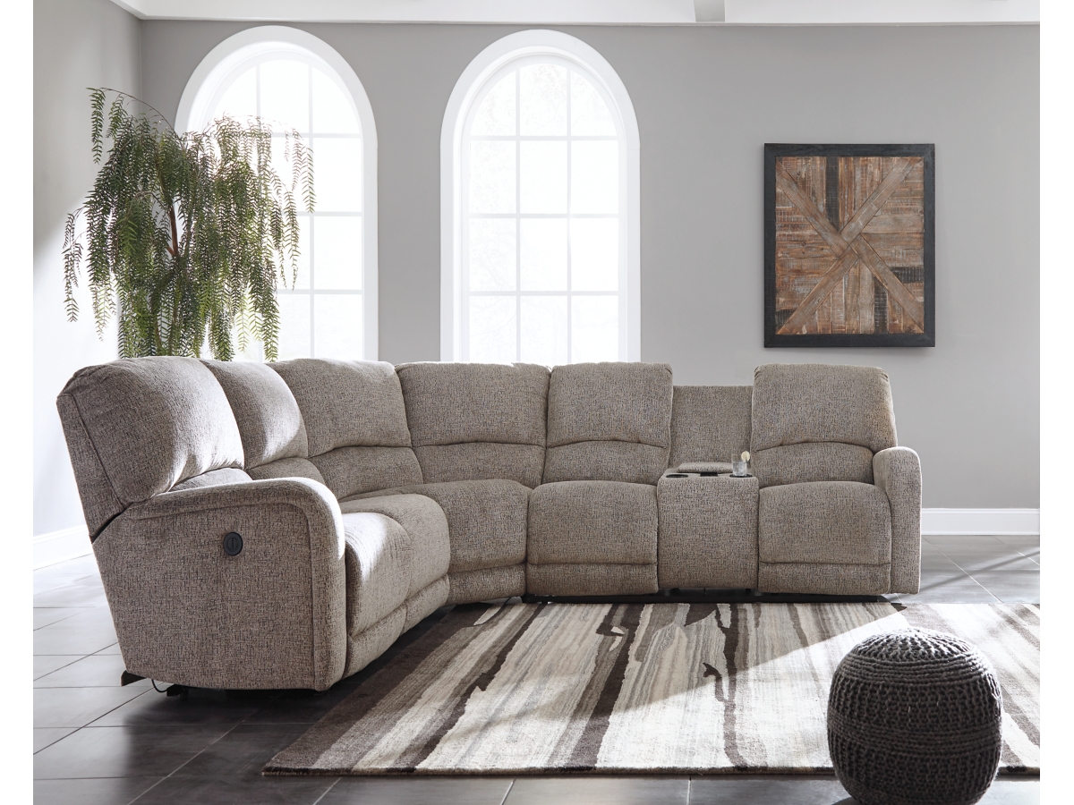 Pittsfield 3 Piece Power Reclining Sectional Ashley
