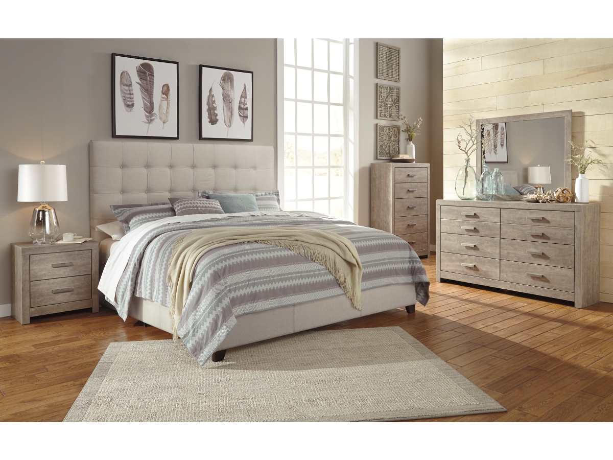Ashley dolante king bed store