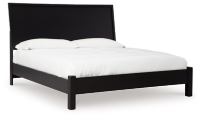 Danziar Queen Panel Bed with Post Leg Footboard | Ashley