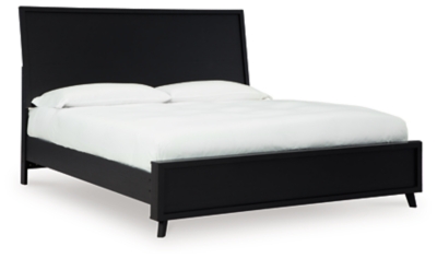 Danziar Queen Panel Bed with Framed Panel Footboard | Ashley