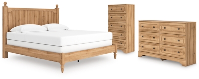 Click here for Galletyn King Panel Bed with Dresser and Chest  Wa... prices