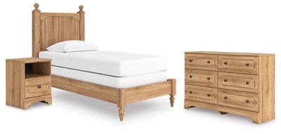 Click here for Galletyn Twin Panel Bed with Dresser and Nightstan... prices