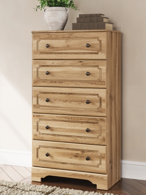 Click here for Galletyn Chest of Drawers  Warm Brown prices