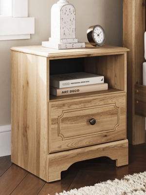Click here for Galletyn Nightstand  Warm Brown prices