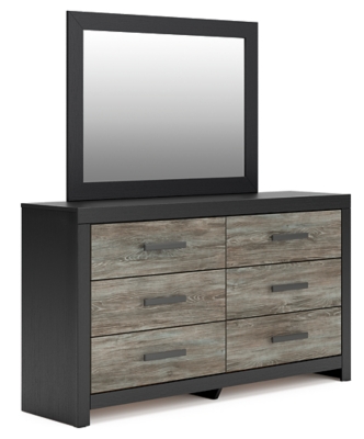Click here for Jonnifer Dresser and Mirror  Black/Gray prices